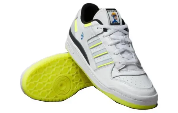 Adidas Originals Forum Low Sneakers - White/green