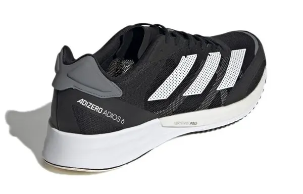Adidas Adizero Adios 6 Running Sneakers - Black/white