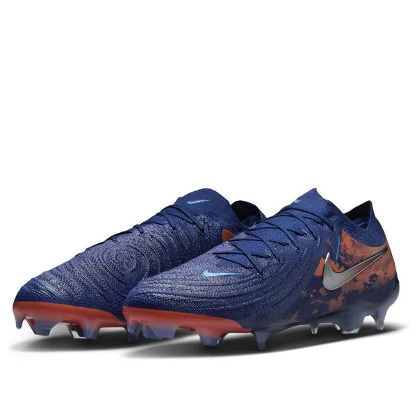 Nike X Erling Haaland Phantom Gx 2 Elite Fg - Blue Void/chrome