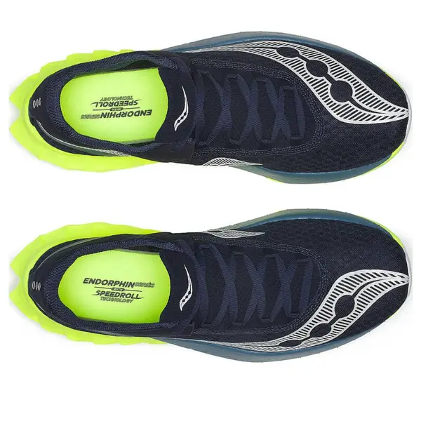 Saucony Endorphin Pro 4 Running Sneakers - Navy/citron
