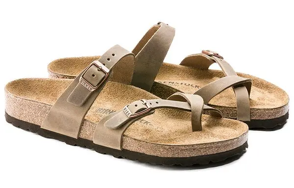 BIRKENSTOCK Mayari Cowhide Sandals - Brown