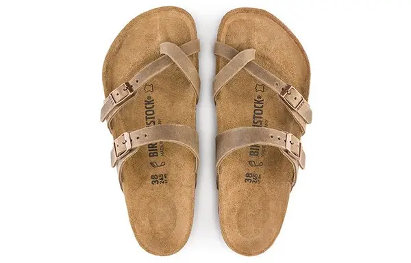 BIRKENSTOCK Mayari Cowhide Sandals - Brown