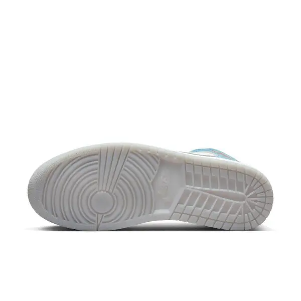 JORDAN 1 Mid Se "french Blue" Sneakers - White/blue