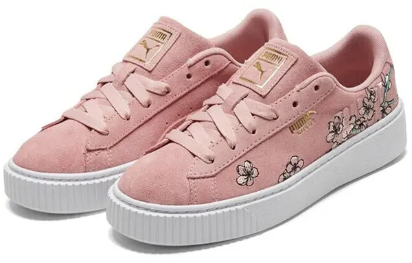 PUMA Platform Floral Sneakers