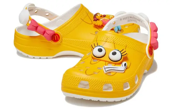 CROCS Classic X Mcdonald's Birdie Clog - Yellow/red-white