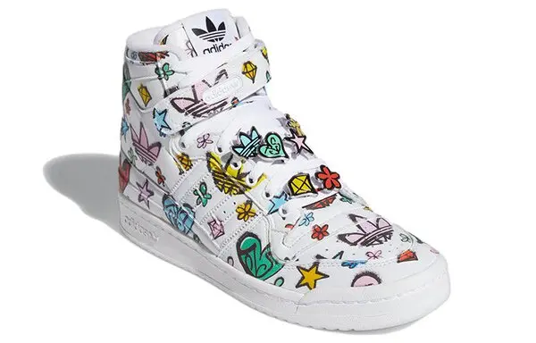 Adidas Jeremy Scott X Forum 84 High "monogram Graffiti