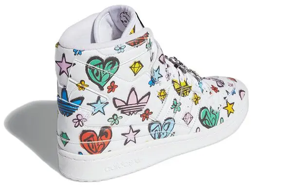 Adidas Jeremy Scott X Forum 84 High "monogram Graffiti