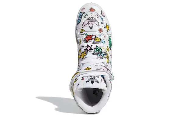 Adidas Jeremy Scott X Forum 84 High "monogram Graffiti
