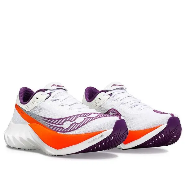 Saucony Endorphin Pro 4 Sneakers - White/violet