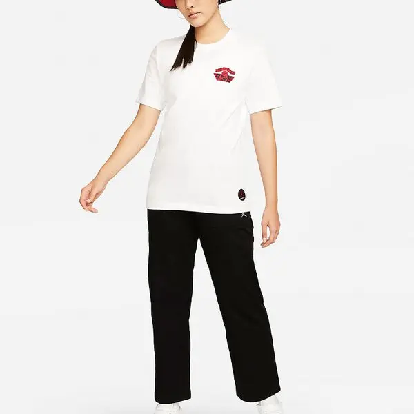 JORDAN X Nina Chanel Abney Graphic T-shirt - White/red/multicolor