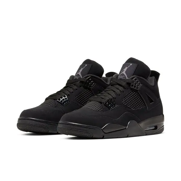 JORDAN 4 Retro 'black Cat' 2020 - Black/black
