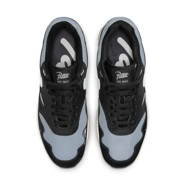Nike Patta X Air Max 1 "black" Sneakers - Black/grey