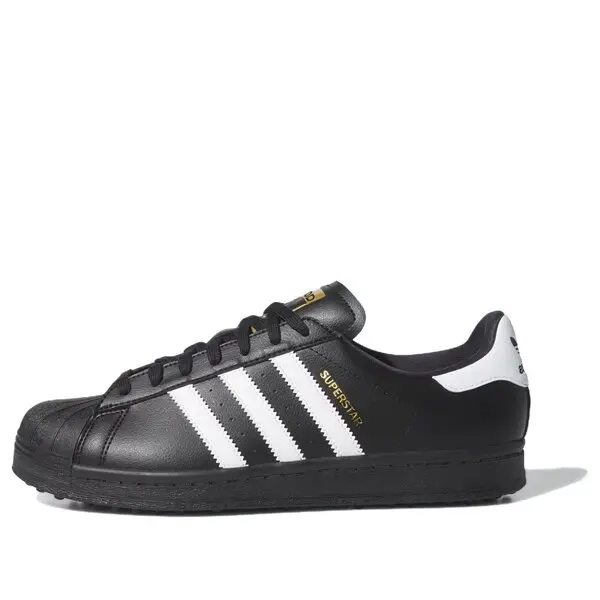 Adidas Superstar Spikeless Sneakers - Core Black/cloud White/gold Metallic