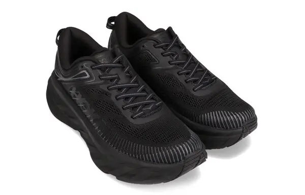 Hoka One One Bondi Athletic Sneakers - Black