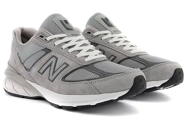 NEW BALANCE 990v5 Made In Usa Sneakers - Grey