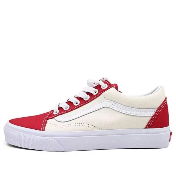 VANS Old Skool Classic Sport Chili Pepper Sneakers - White/red