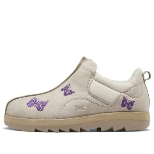REEBOK Beatnik X Needles Slip-on Sneakers - Modern Beige/sand Beige/extreme Purple