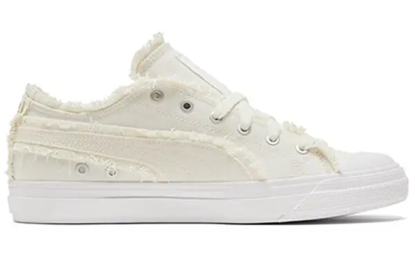 PUMA Capri Raw Cut Sneakers - White