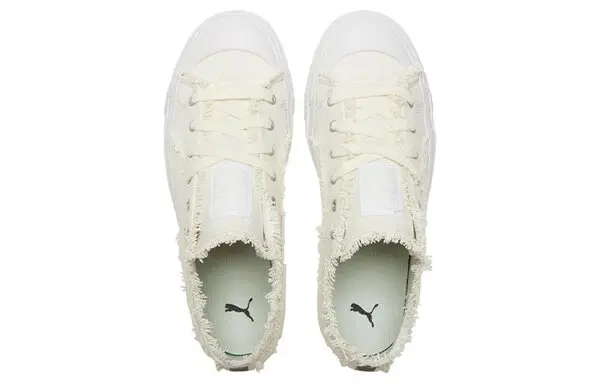 PUMA Capri Raw Cut Sneakers - White