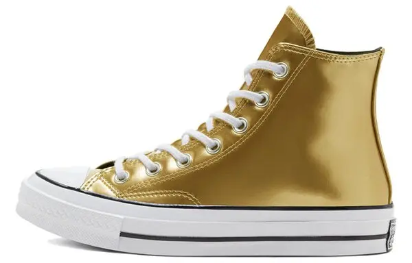 CONVERSE Chuck 70 High Top Sneakers In Metallic