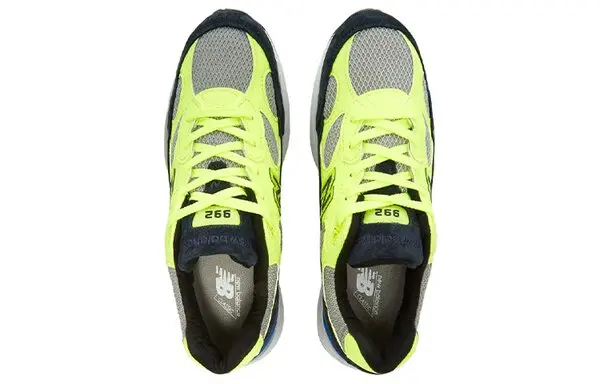 NEW BALANCE 992 Made In Usa Athletic Sneakers - Yellow