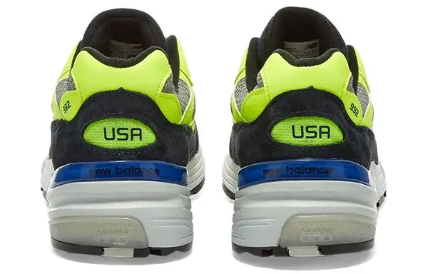 NEW BALANCE 992 Made In Usa Athletic Sneakers - Yellow