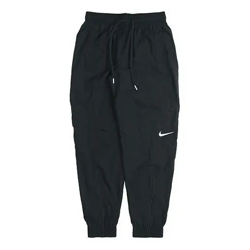 Nike Zipper Quick-drying Sweatpants - Black