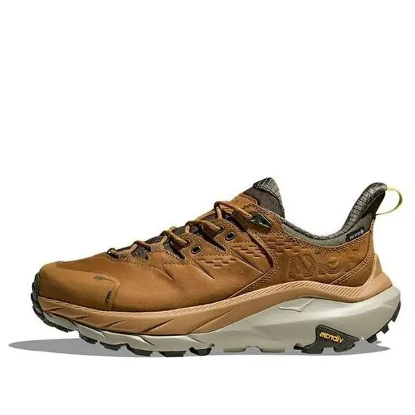 Hoka One One Kaha 2 Low Gtx Sneakers - Brown/white/black