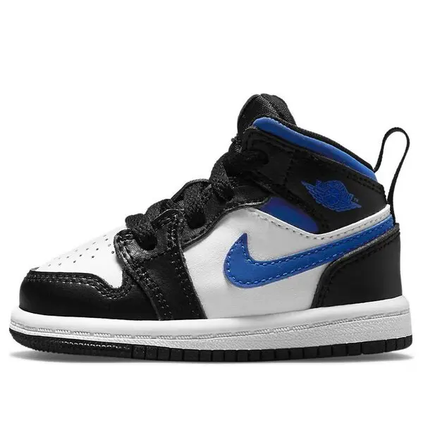 JORDAN Air 1 Mid Toddler Sneakers - Black/blue/white