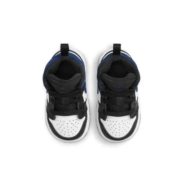 JORDAN Air 1 Mid Toddler Sneakers - Black/blue/white
