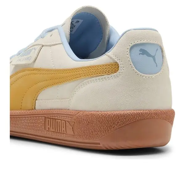 PUMA Palermo Suede Sneakers - Warm White/archive Gold