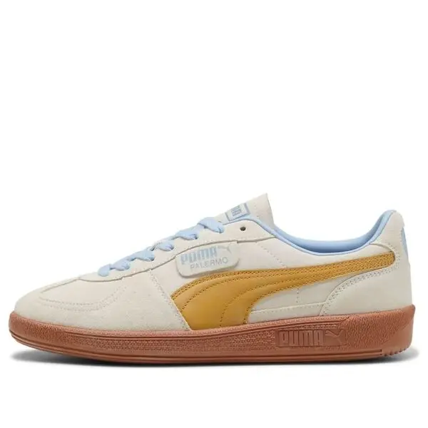 PUMA Palermo Suede Sneakers - Warm White/archive Gold