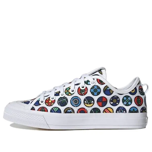 Adidas X Craig Karl Nizza Rf Low Top Sneakers - White/blue/red