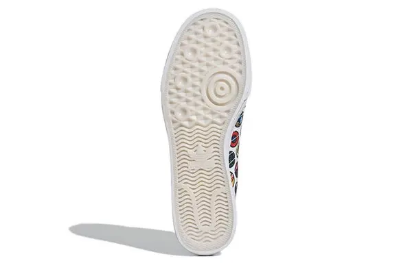 Adidas X Craig Karl Nizza Rf Low Top Sneakers - White/blue/red