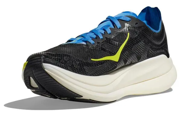 Hoka One One Rocket X 2 Athletic Sneakers - Black/rainbow