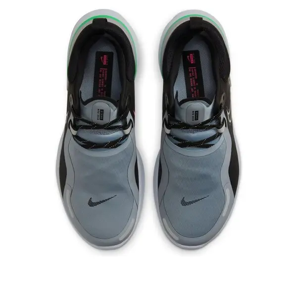 Nike React Miler Shield Sneakers - Gray/black/green