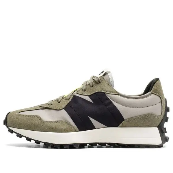 NEW BALANCE 327 'aluminum Covert Green' Sneakers - Army Green