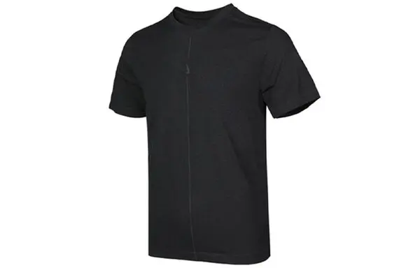 Nike Yoga Dri-fit Short Sleeve T-shirt - Black
