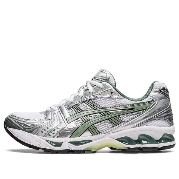 Asics Gel-kayano "pure Silver Slate Grey" Athletic Sneakers - Silver/green