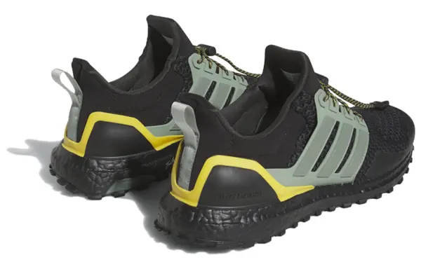 Adidas Ultraboost 1.0 Athletic Sneakers - Black/green/yellow