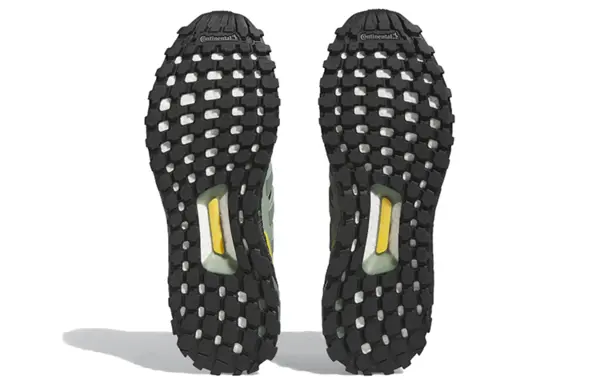 Adidas Ultraboost 1.0 Athletic Sneakers - Black/green/yellow