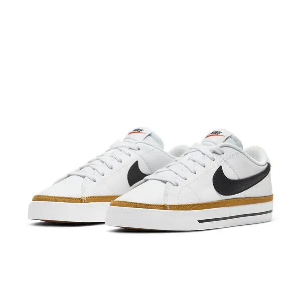 Nike Court Legacy Low Top Sneakers - White/black