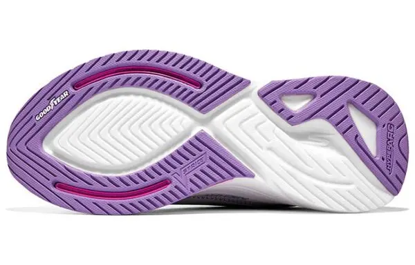 Sketchers Go Walk Distance Walker Sneakers - Grey/lavender
