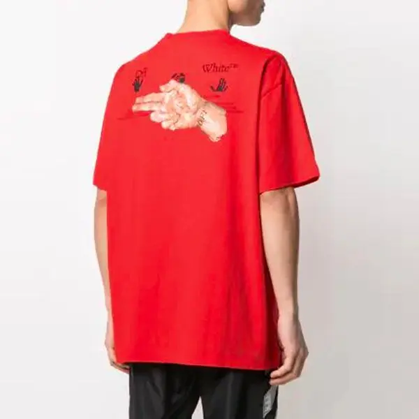 Off-White Ss21 Printing Short Sleeve T-shirt