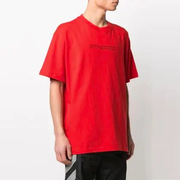 Off-White Ss21 Printing Short Sleeve T-shirt