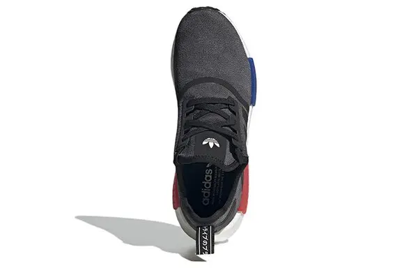Adidas Nmd_r1 'black Og' Sneakers - Black/blue/red