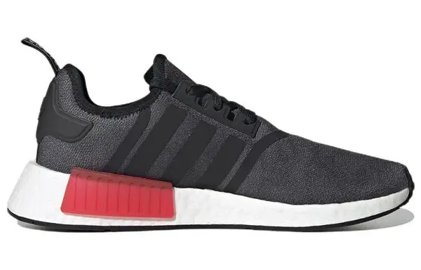 Adidas Nmd_r1 'black Og' Sneakers - Black/blue/red