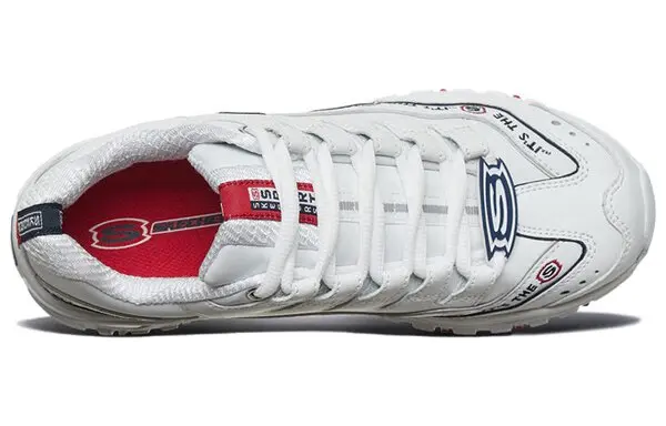 Sketchers D'lites Leisure Shoes Gs - White