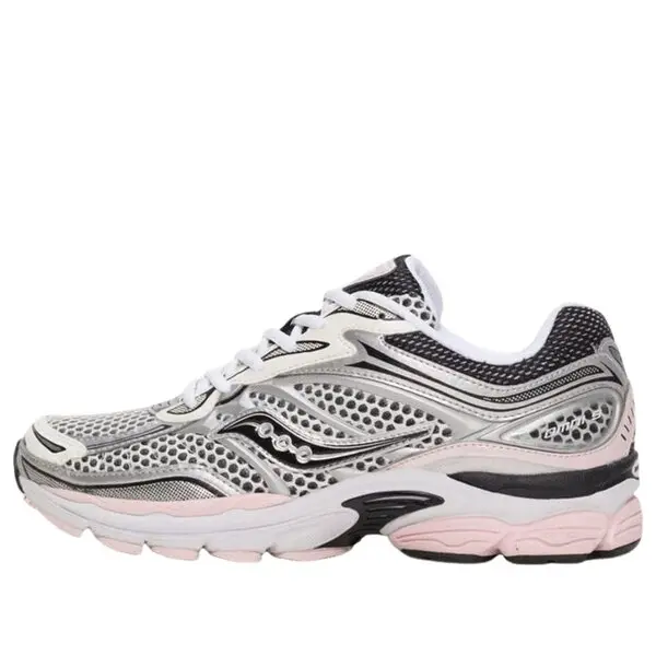 Saucony Progrid Omni "silver Pink" Sneakers - Silver/pink