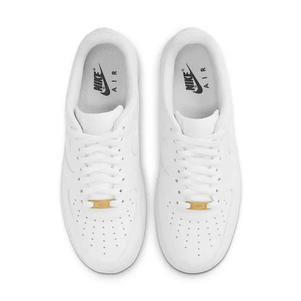 Nike Force 1 Low "metallic Gold - White